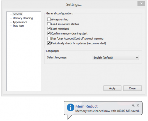 Mem Reduct Download and Install – Latest version 3.4